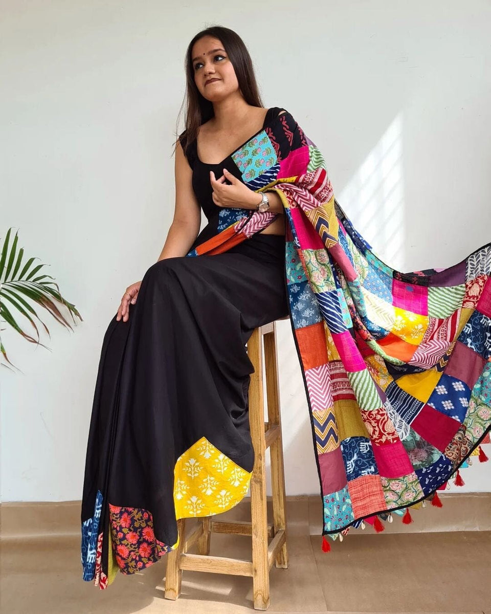 Atrangi Saree- Black – shopnavaa